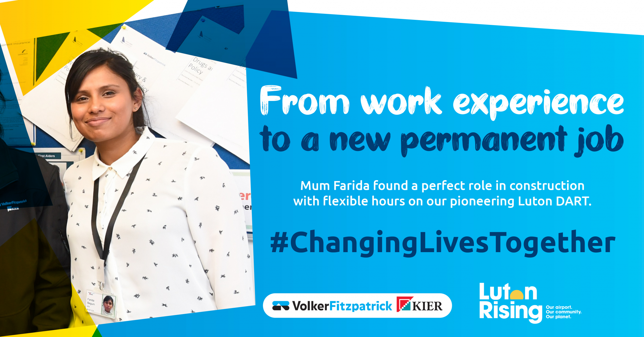 Farida finds a new future on the Luton DART project – Luton Rising