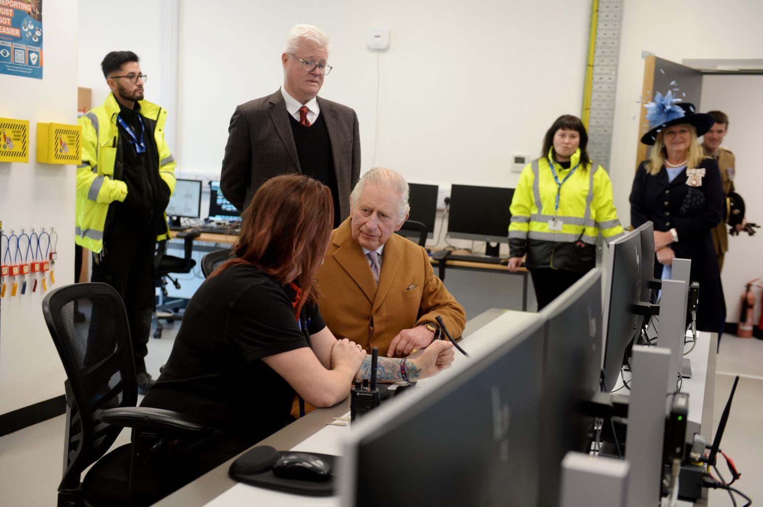 Luton Rising honoured to welcome His Majesty The King on-board Luton ...
